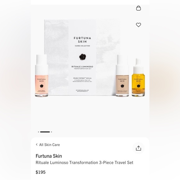 Skincare | Furtuna Skin Rituale Luminoso Transformation 3piece Travel ...